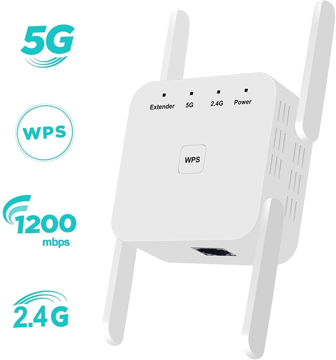 Best Wifi Extender NZ | Wifi Range Extender 1200MBPs | Trendyful